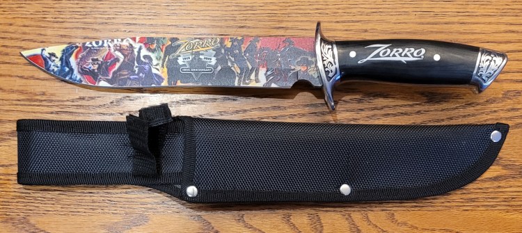 Rough Ryder / Zorro 100th Anniversary Bowie Knife by SMKW – Guns, Fun ...